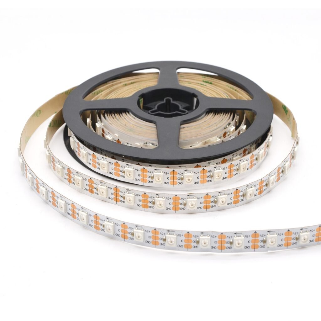 GS8208 DC12V Addressable Full Color RGB 5050 LED Strip External IC ...