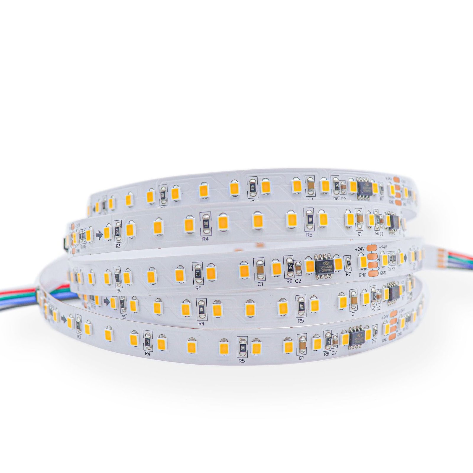 DMX512 White Monochrome Strip Light 2835 LED Strip with Chasing Effects ...